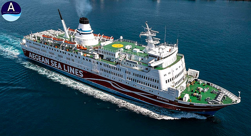 Aegean Sea Lines ANEMOS enters service on July 21