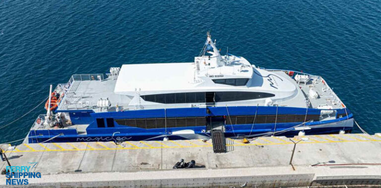 Magic Sea Ferries’ HSC MAGIC 3 Arrives in Greece