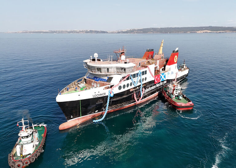 First Little Minch Ferry Successfully Launched